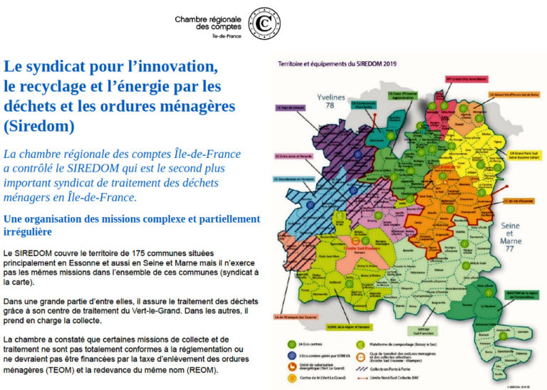 Recumé rapport CRC – Alternative Citoyenne Sud-Essonne